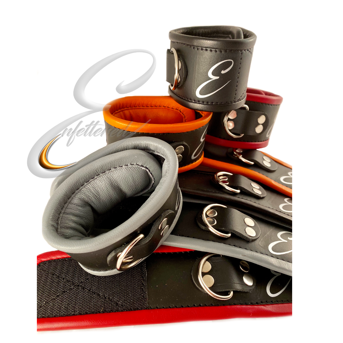 Enfettered Padded Leather Quick Cuffs - WRIST | Enfettered